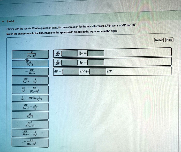 SOLVED: Fan& tor the tolal difterenta 4pin erms dV and &T: stale hnd ...