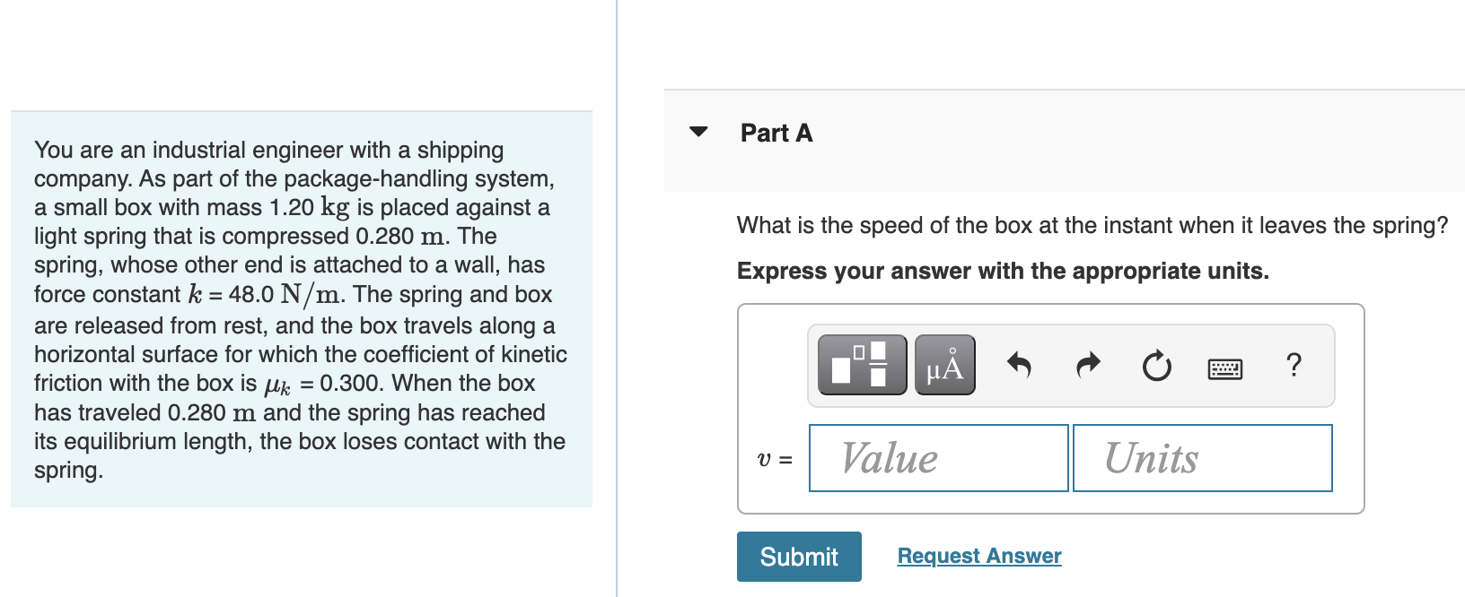 SOLVED: You are an industrial engineer with a shipping company. As part of the package-handling ...