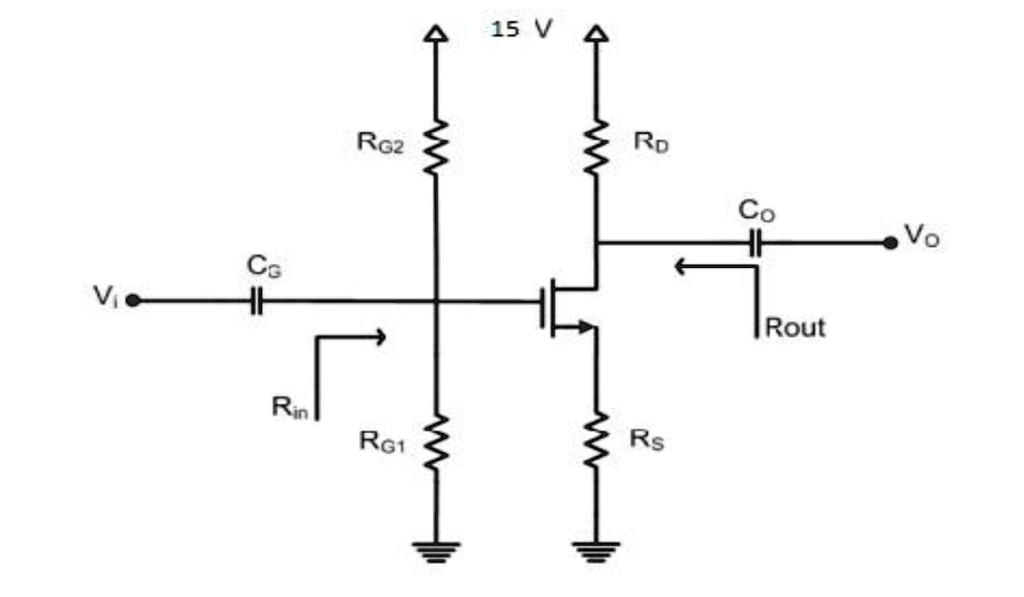 SOLVED: Consider the following common source amplifier (Fig.1 ...