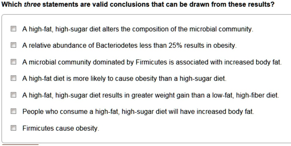 SOLVED: Which three statements are valid conclusions that can be drawn ...