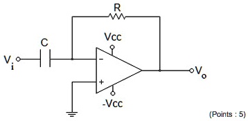 SOLVED: What is the op amp circuit shown above? For example, is it a ...