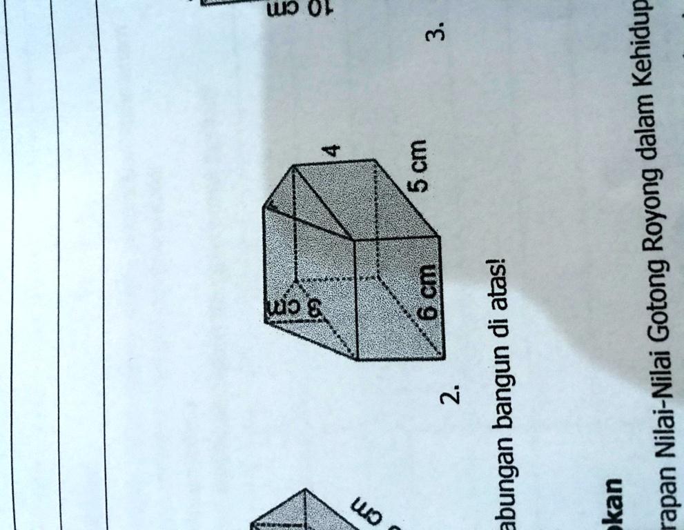 SOLVED: hitunglah volume gabungan bangun di atas.bantu jawab kakk ... SOLVED: hitunglah volume gabungan bangun di atas.bantu jawab kakk ...
