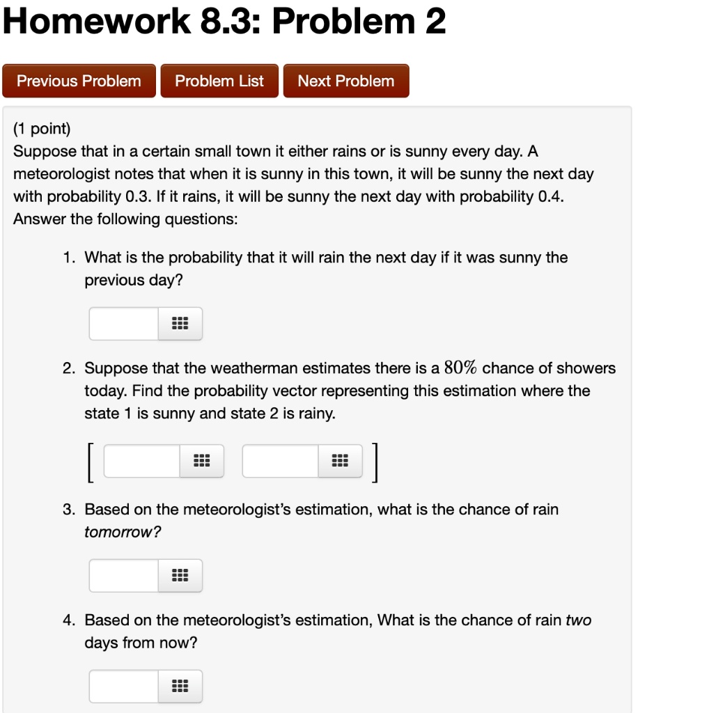 homework 83 problem 2 previous problem problem list next problem point ...