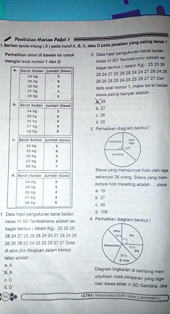 SOLVED: tolong jawapin no 3 dan 4 kak tolong banget kak Penilaian ... SOLVED: tolong jawapin no 3 dan 4 kak tolong banget kak Penilaian ...