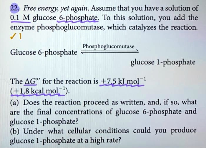 SOLVED: 22. Free energy yet again: Assume that you have a solution of 0 ... SOLVED: 22. Free energy yet again: Assume that you have a solution of 0 ...