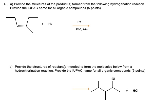 SOLVED: Provide the structures of the product(s) formed from the ...