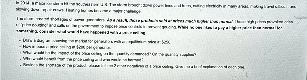 In 2014, a major ice storm hit the southeastern U.S. The storm brought ...