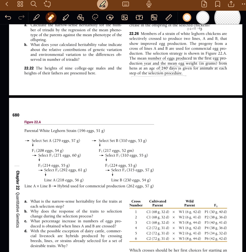a calculate the narrow sense heritability for the number of triradii by ...