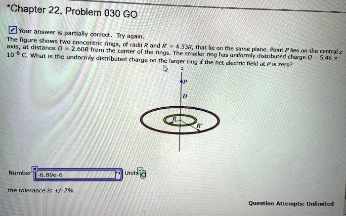 SOLVED: Chapter 22, Problem 030 GO. Your answer is partially correct ... SOLVED: Chapter 22, Problem 030 GO. Your answer is partially correct ...