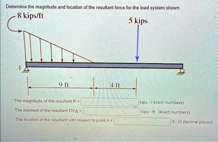 SOLVED: Texts: please answer question in photo Determine the magnitude ...