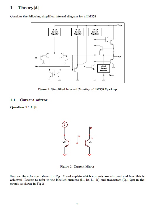 theory consider the following simplified internal diagram for an lm358 figure 1 simplified ...