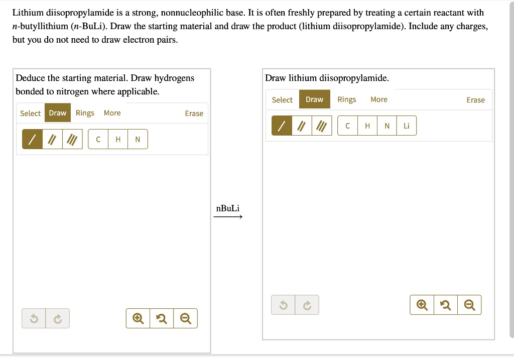 lithium diisopropylamide is a strong nonnucleophilic base it is often ...