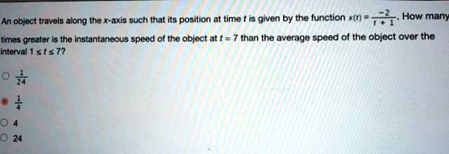 SOLVED: such thal Its position at time is given by the function x(t ...