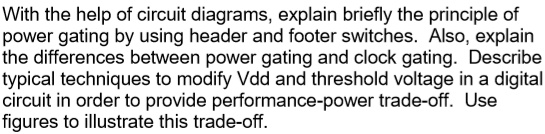 SOLVED: With the help of circuit diagrams, explain briefly the ...