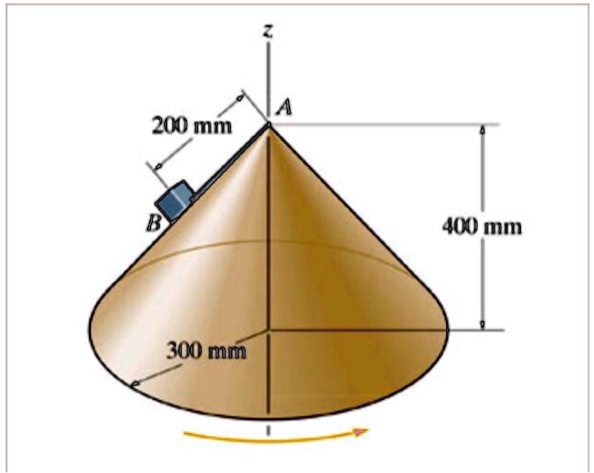 SOLVED: The block B, having a mass of 0.4 kg , is attached to the ...