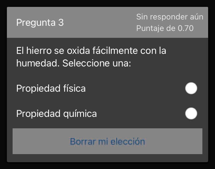 SOLVED: AYUDAAA PORFAVOR!!!! Sin responder aún Puntaje de 0.70 Pregunta ... SOLVED: AYUDAAA PORFAVOR!!!! Sin responder aún Puntaje de 0.70 Pregunta ...
