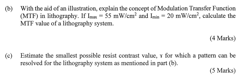 SOLVED: (b) With the aid of an illustration, explain the concept of ...