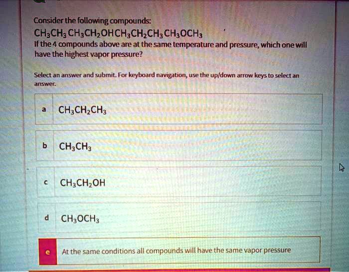 consider the following compounds chch chchohchchzchchoch if the 4 ...