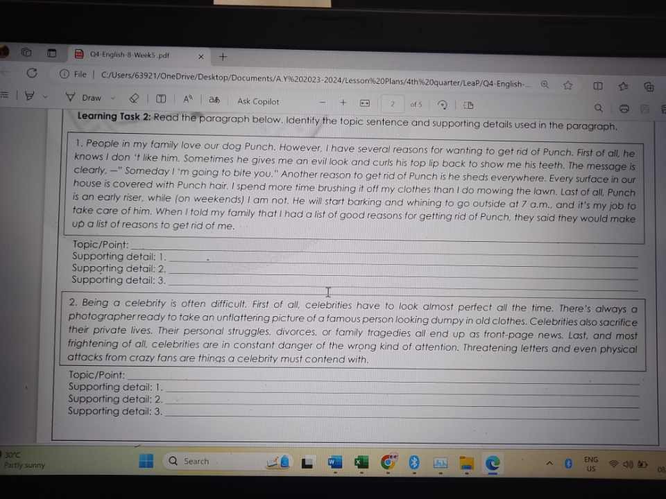 SOLVED: Q4-English - Wesks.pdf File C:Users/63921/OneDrive/Desktop ...