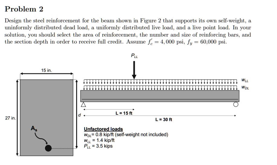 problem 2 design the steel reinforcement problem 2 design the steel ...