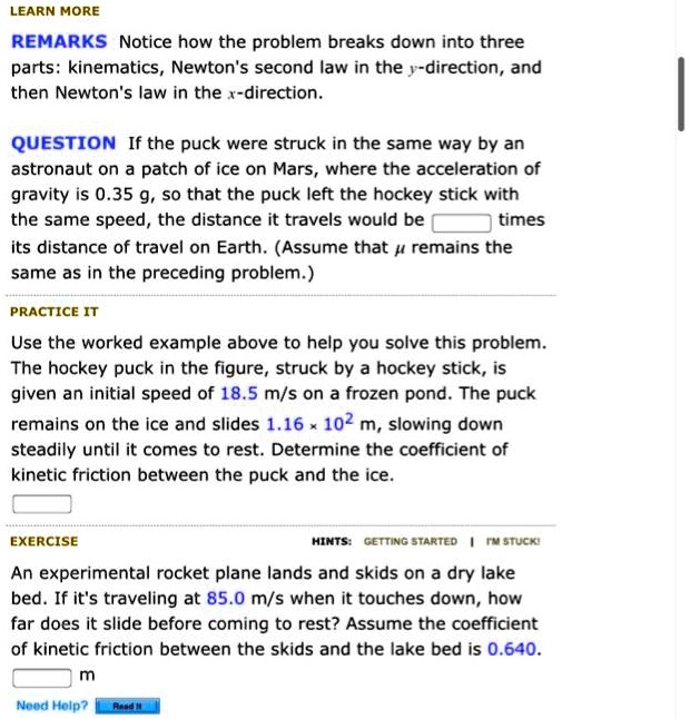 SOLVED: LEARN MORE REMARKS Notice how the problem breaks down into ...