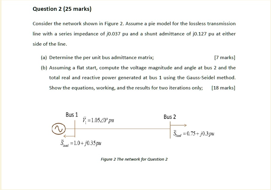 SOLVED: Question 2 (25 marks) Consider the network shown in Figure 2 ...