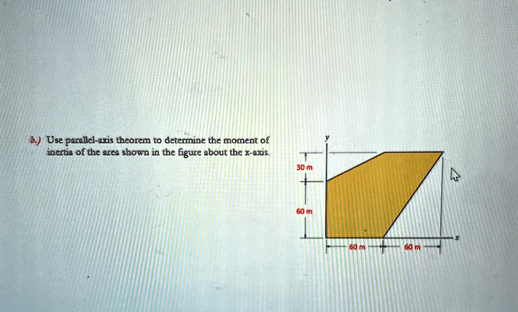 b use parallel axis theorem to determine the moment of inertia of the ...