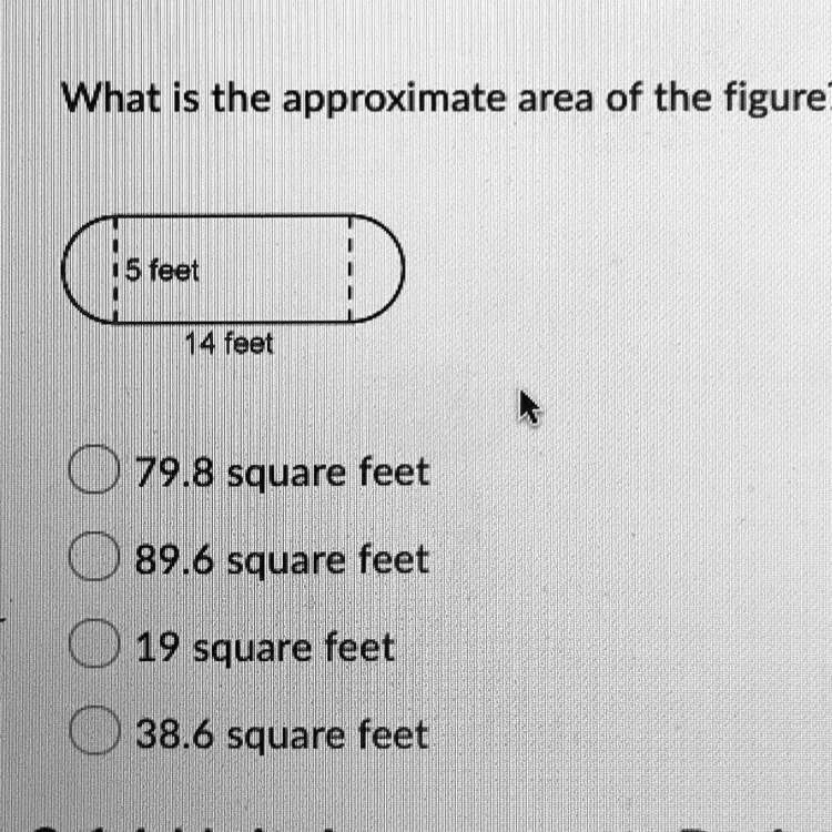 VIDEO solution: What is the approximate area of the figure? Please help ...