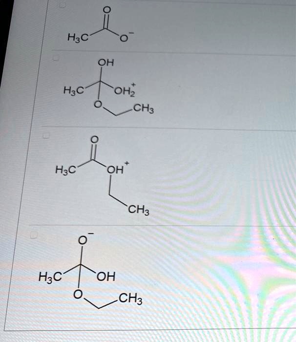 SOLVED:HaC OH H3C OHz CH3 H3C OH CH3 HzC OH CH3