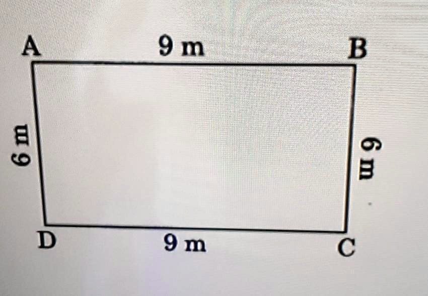 SOLVED: Starting from A, Somnath moves along a rectangular path ABCD as ...
