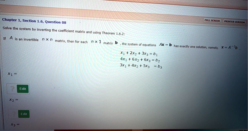 chapter 1 section 16 question 08 screem printer version solve the ...