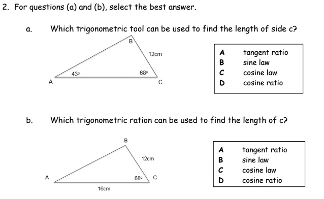 SOLVED: For questions (a and (b), select the best answer Which ...