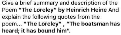 Give a brief summary and description of the Poem "The...