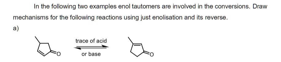 Please show the base-catalyzed mechanism for the conversion reaction ...