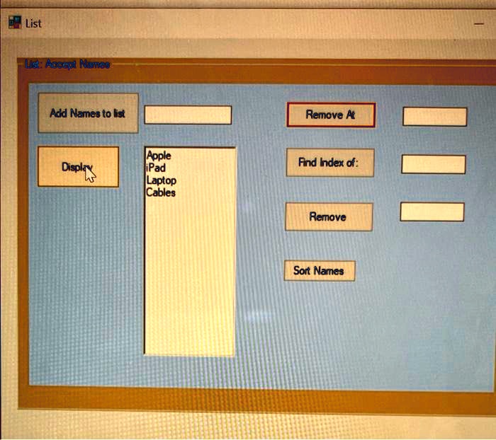 Solved Csi 122 C Programs Ii How To Design Using Ui Controls Like Buttons Textboxes