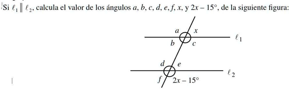 SOLVED: Contenido: Ángulos formados por dos rectas paralelas cortadas ...