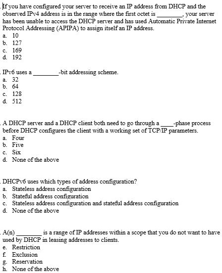 VIDEO solution: If you have configured your server to receive an IP ...