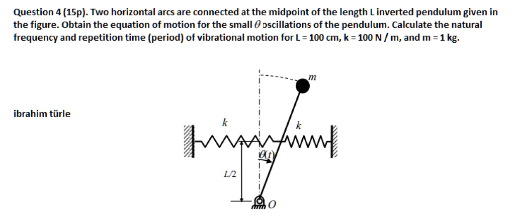 question 4 15p two horizontal arcs are connected at the midpoint of the ...