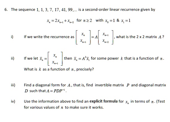 the sequence 1 13717 4199 is second order linear recurrence given by x21 114 for n22 with 1 1 if ...