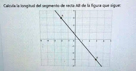 SOLVED: Calculate the length of line segment AB in the following figure.
