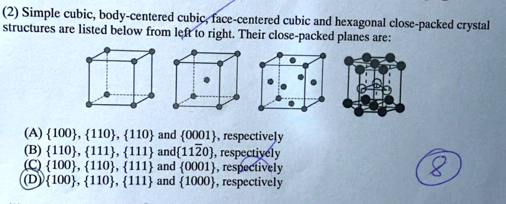 Szrugiuplecebic Ebody Centered Cubic Face Centered Cubic And Hexagonal Close Packed Structures