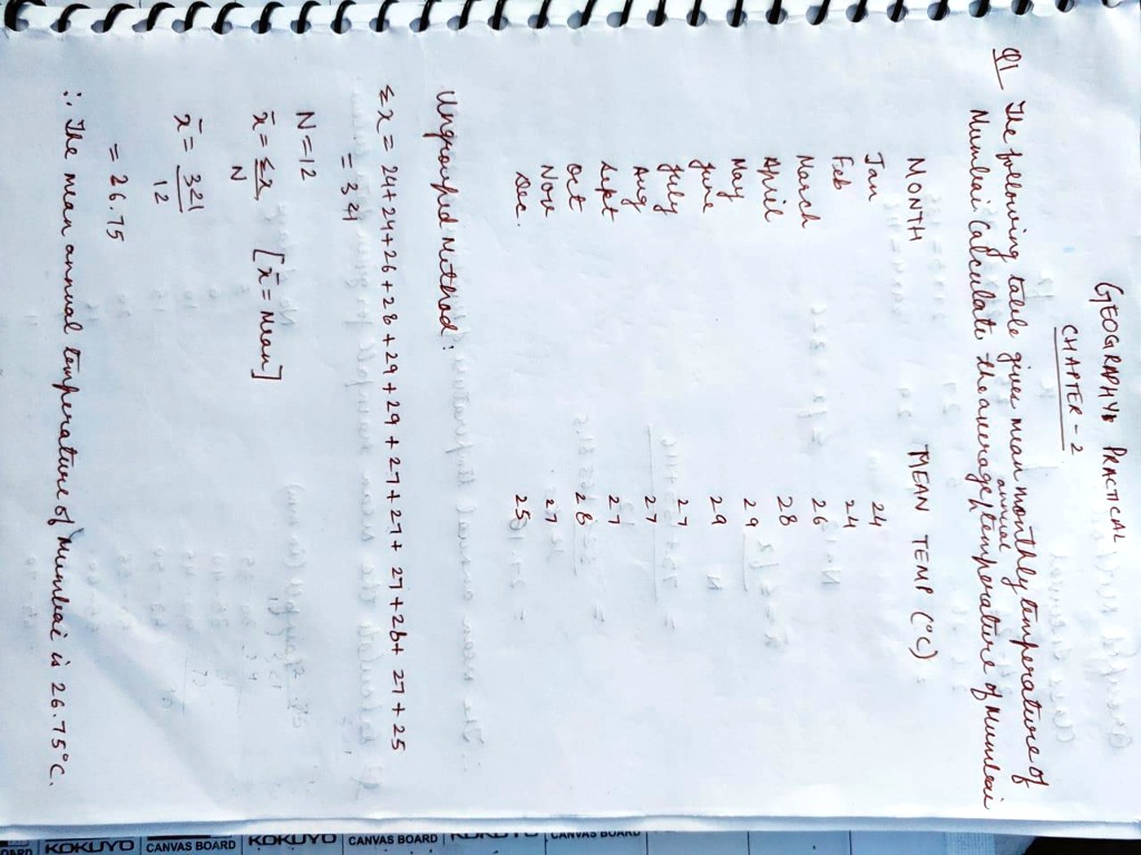SOLVED: 'The following table gives mean monthly temperature of Mumbai ... SOLVED: 'The following table gives mean monthly temperature of Mumbai ...