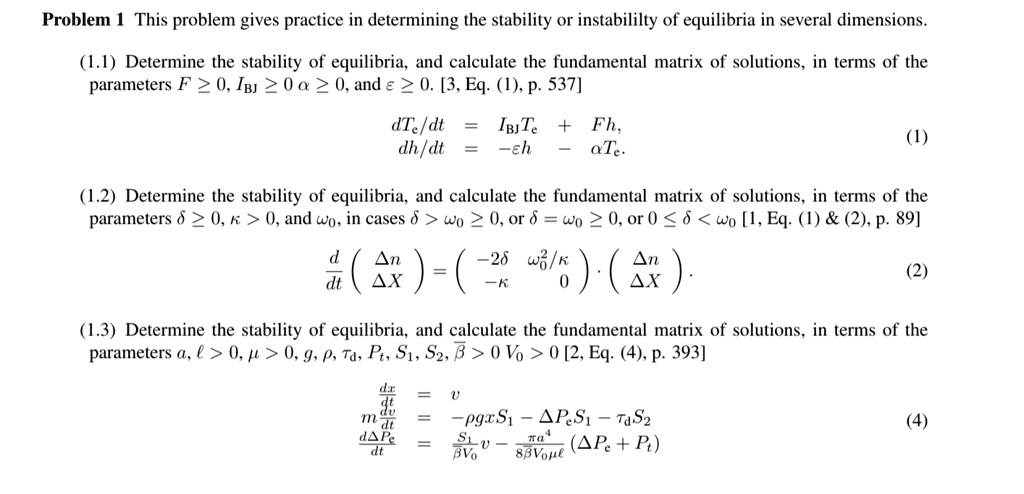 SOLVED: Problem This problem gives practice in determining the ...