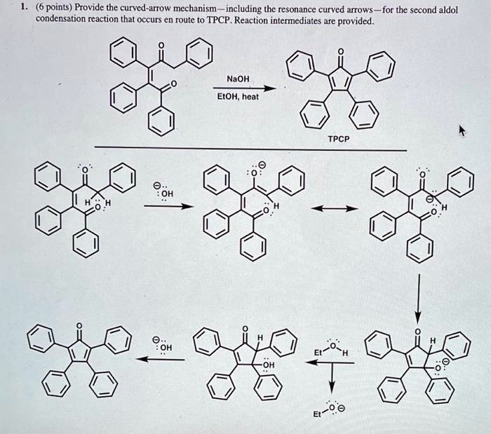 VIDEO solution: 1.6 points: Provide the curved-arrow mechanism ...