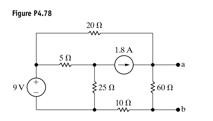 Solved: A) Find The Thévenin Equivalent With Respect To The Terminals A