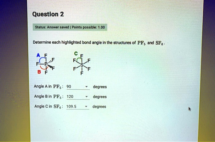 SOLVED: Question 2 Status: Answer saved Points possible Determine each ... SOLVED: Question 2 Status: Answer saved Points possible Determine each ...