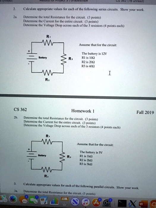 SOLVED: Calculate appropriate values for each of the following series ...