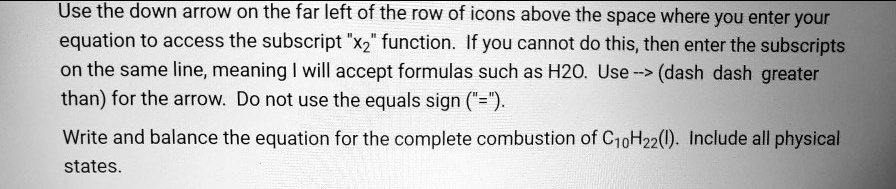 SOLVED: Use the down arrow on the far left of the row of icons above ...
