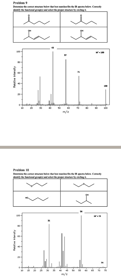 problem 9 determine the correct structure below that best matchesfits ... problem 9 determine the correct structure below that best matchesfits ...