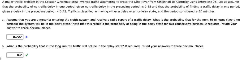 Major traffic problem in the Greater Cincinnati area involves traffic ...